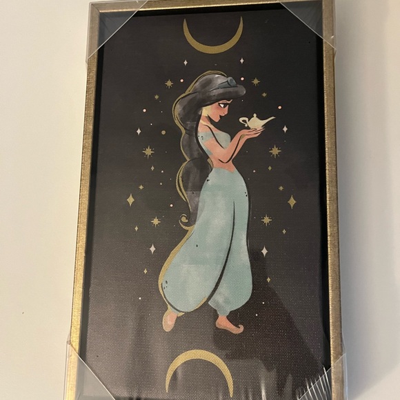 Disney | Art | Disney Jasmine Art Work Canvas | Poshmark